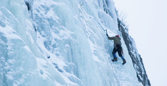 Learn to Lead Ice - Golden Mountain Guides